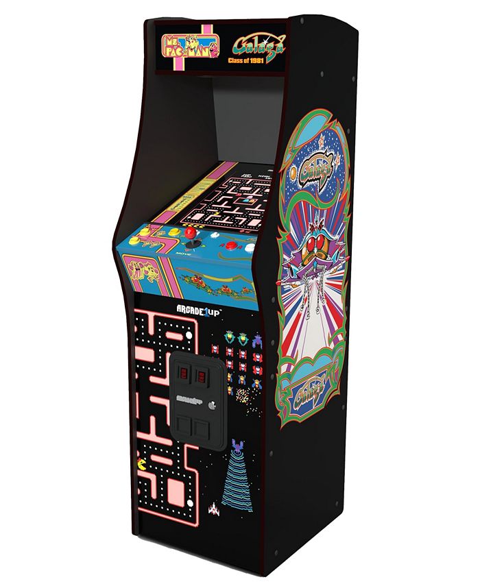 Arcade 1UP Ms. Pac-Man, Galaga 1981 Delux Edition Video Game - Macy's