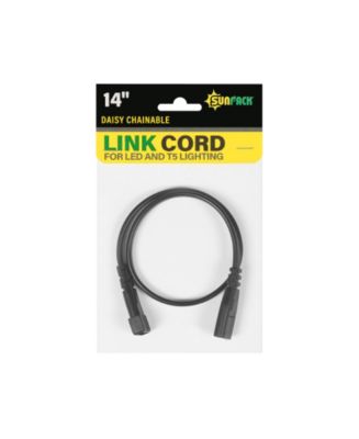 Sunpack Daisy Chainable Link Cord for LED and T5HO Lighting, 14 Inches ...