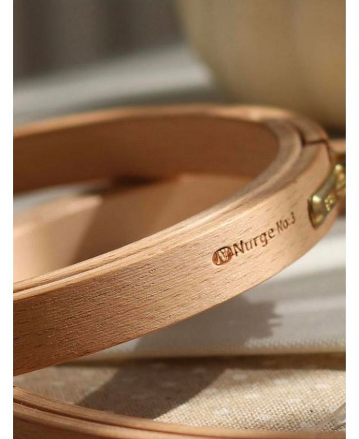 Nurge 16mm Screwed Wooden Embroidery Hoop 110-5 - Macy's