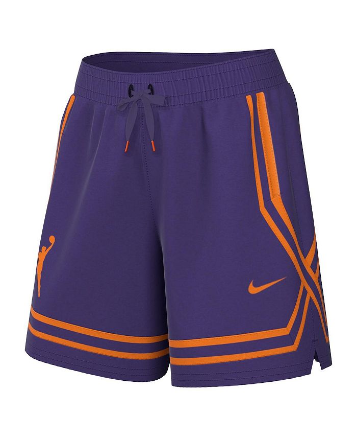 Nike Women's Purple WNBA Logowoman Team 13 Crossover Shorts - Macy's
