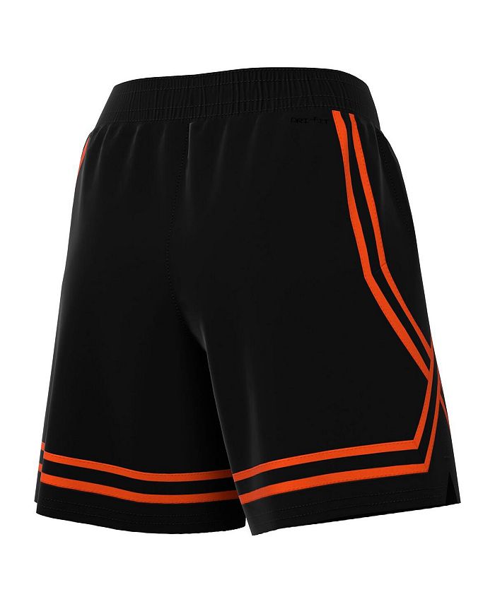 Nike Women's Black WNBA Logowoman Team 13 Crossover Shorts - Macy's