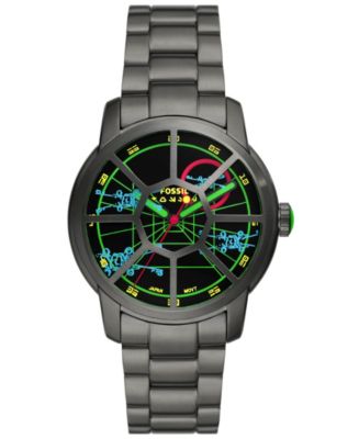 Fossil Unisex Limited Edition Star Wars Tie Fighter Three-Hand Gunmetal ...