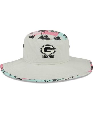 Men's New Era Khaki Green Bay Packers Retro Beachin' Bucket Hat - Macy's
