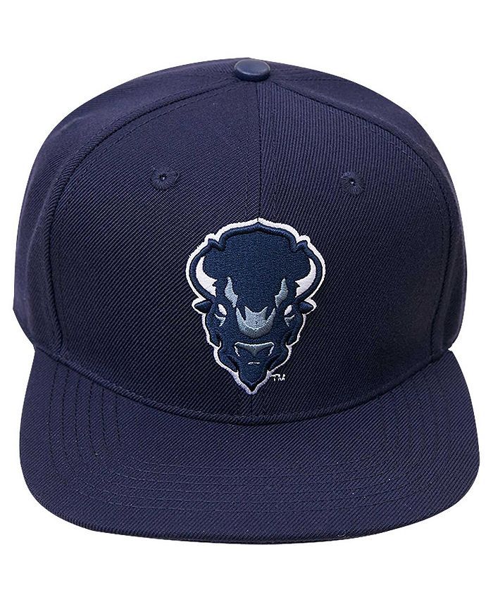Pro Standard Men's Navy Howard Bison Evergreen Mascot Snapback Hat - Macy's