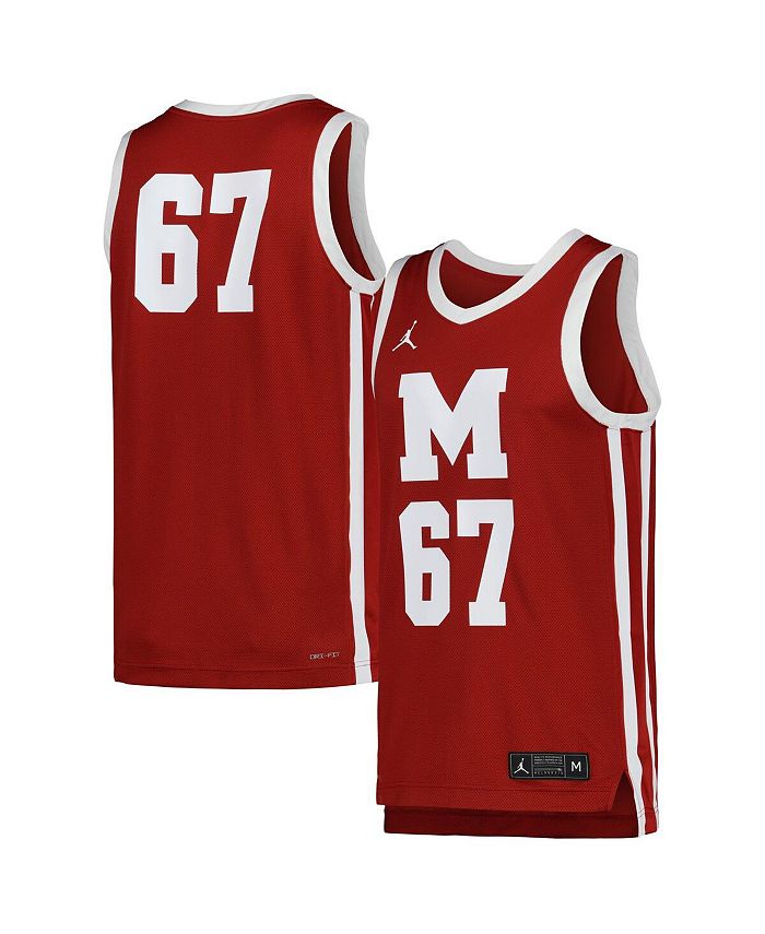 Jordan Men's Maroon Morehouse Maroon Tigers Replica Basketball Jersey ...