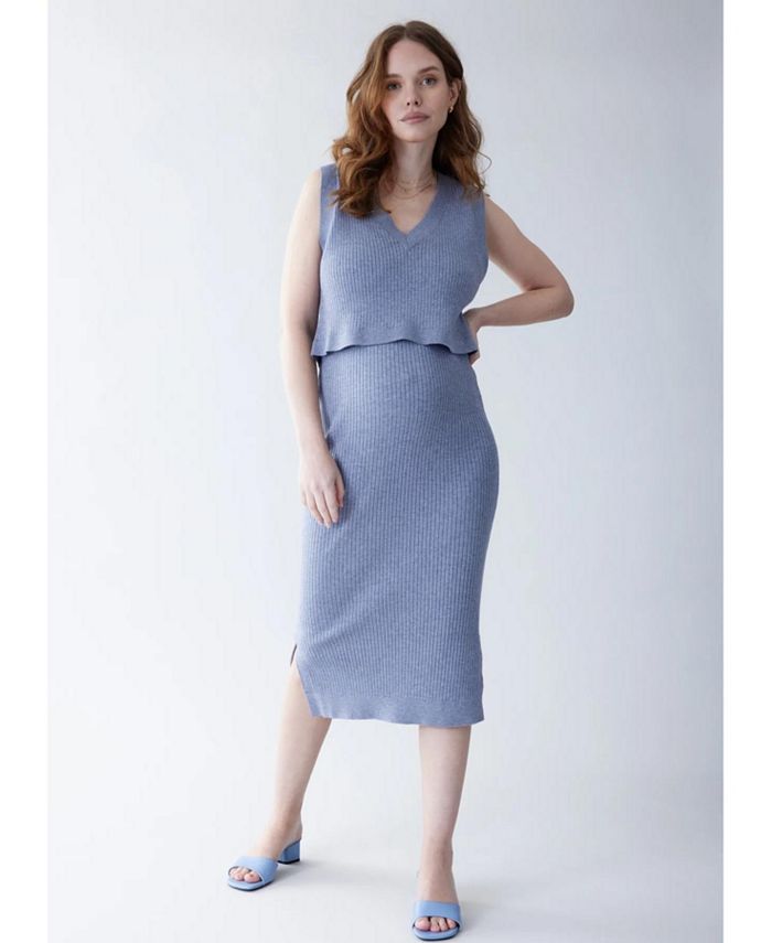 Ingrid + Isabel Women's Maternity Ribbed Knit Sweater Set Bundle - Macy's