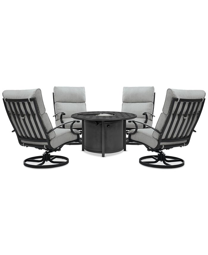 Furniture Winston® Manor Ultra High Back Rocker Lounge Chair - Macy's