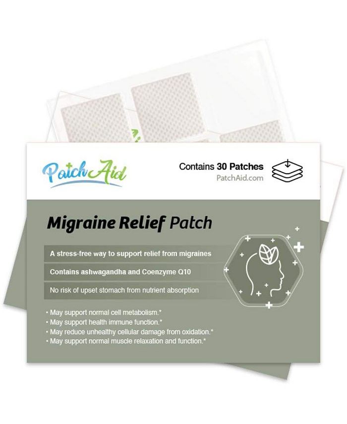 PatchAid Migraine Relief Patch by (30-Day Supply) - Macy's