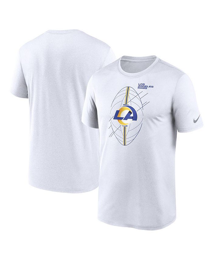 Nike Men's White Los Angeles Rams Legend Icon Performance T-shirt - Macy's