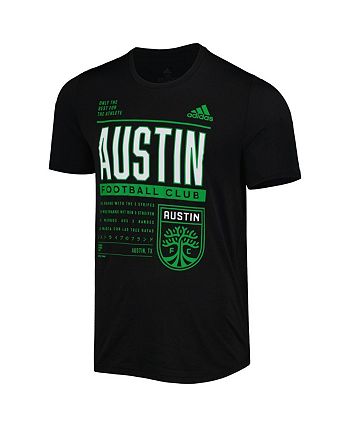 adidas Men's Black Austin FC Club DNA Performance T-shirt - Macy's