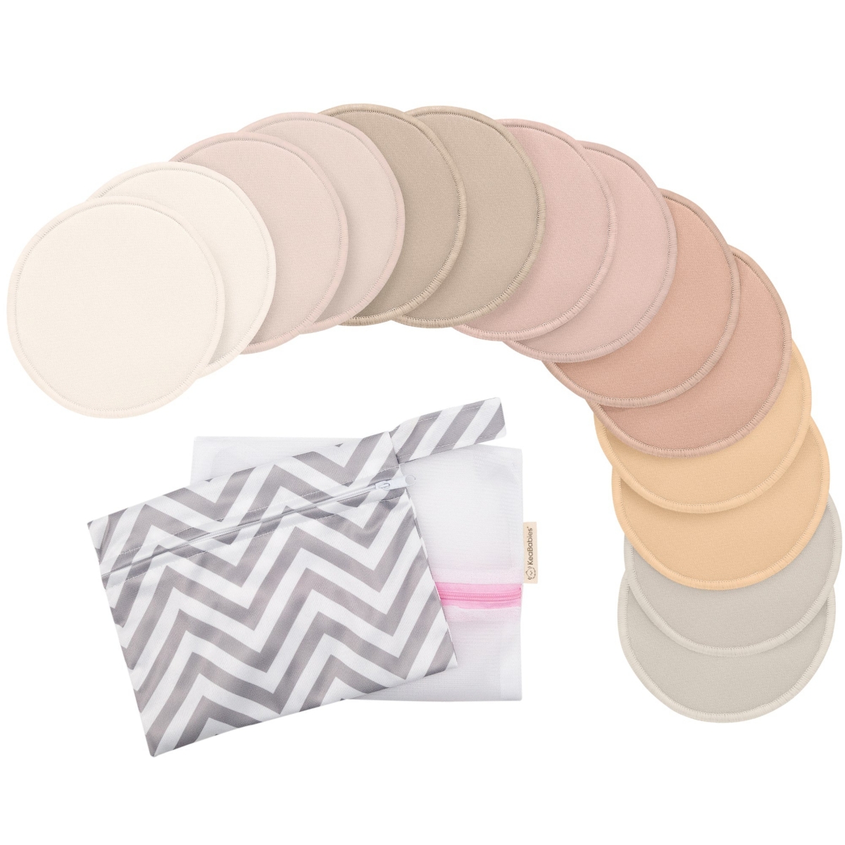 Click here for KeaBabies 14pk Soothe Reusable Nursing Pads for Br... prices