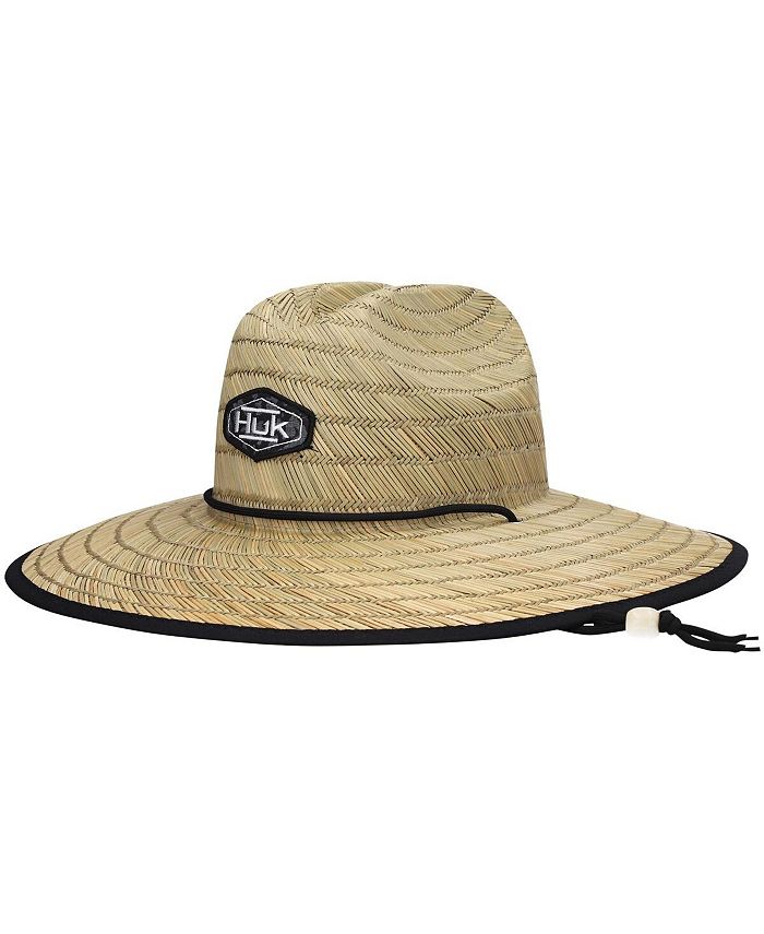 Huk Men's Natural Running Lakes Tri-Blend Straw Hat - Macy's