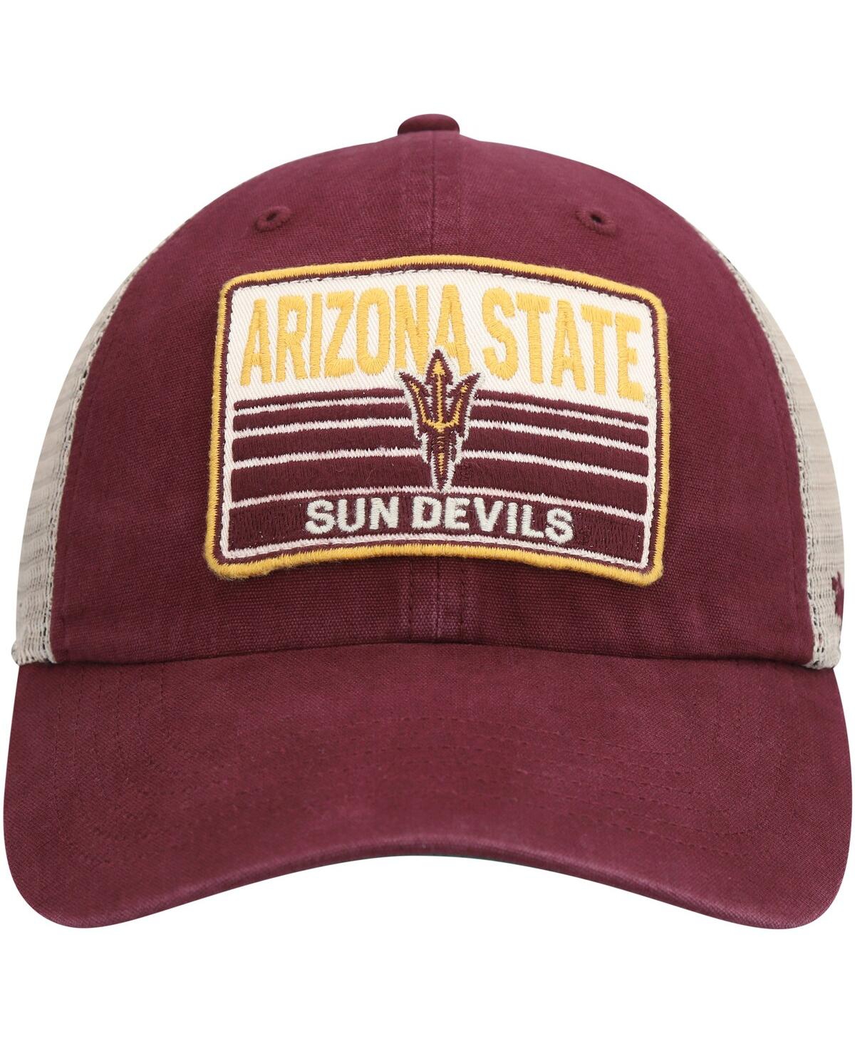47 Brand Men's Maroon Arizona State Sun Devils Crawford Clean Up ...