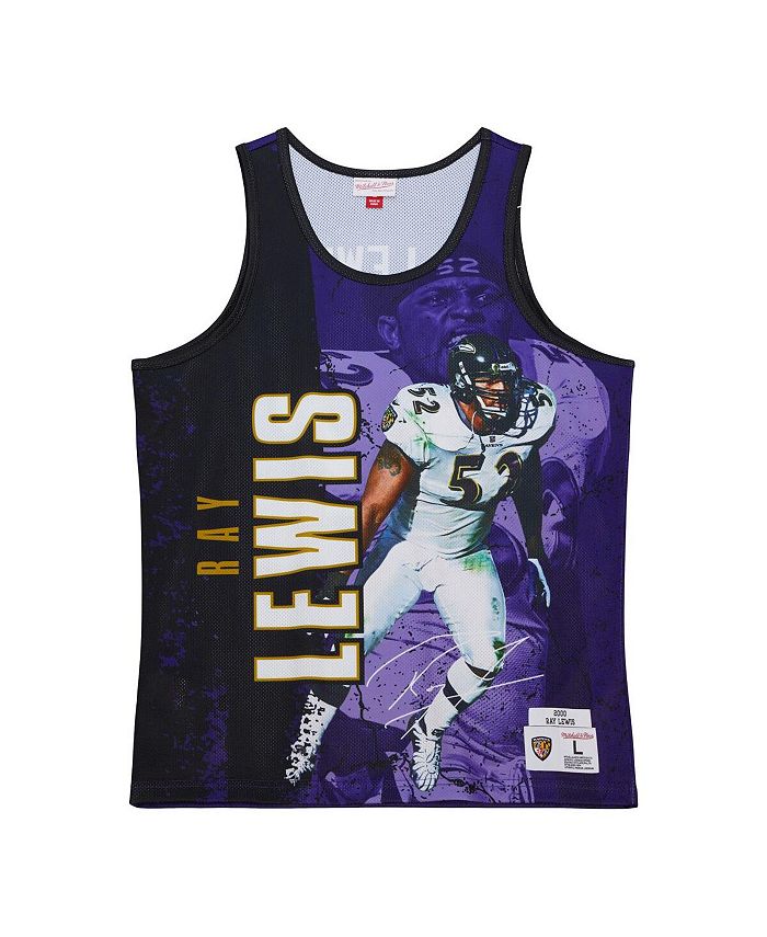 Mitchell & Ness Men's Ray Lewis Purple Baltimore Ravens 2000 Player ...