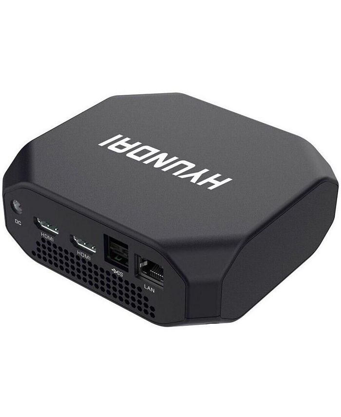 HYUNDAI TECHNOLOGY 8GB RAM 256GB Solid State Drive M.2 Windows 10 Mini PC - Macy's