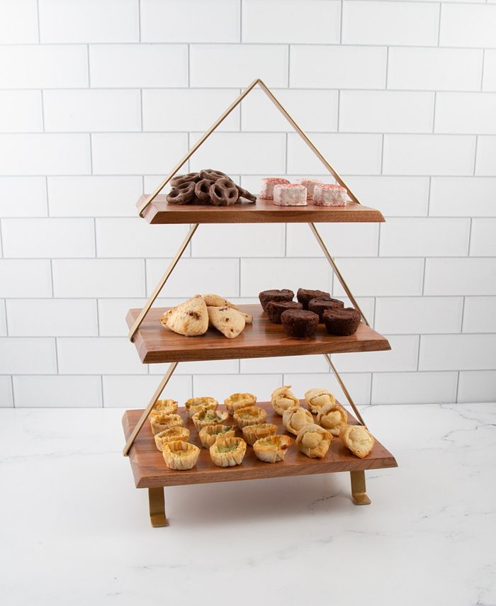 Thirstystone 3 Tier Christmas Tree Server - Macy's