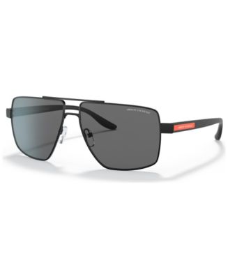 A|X Armani Exchange Men's Polarized Sunglasses, AX2037S - Macy's