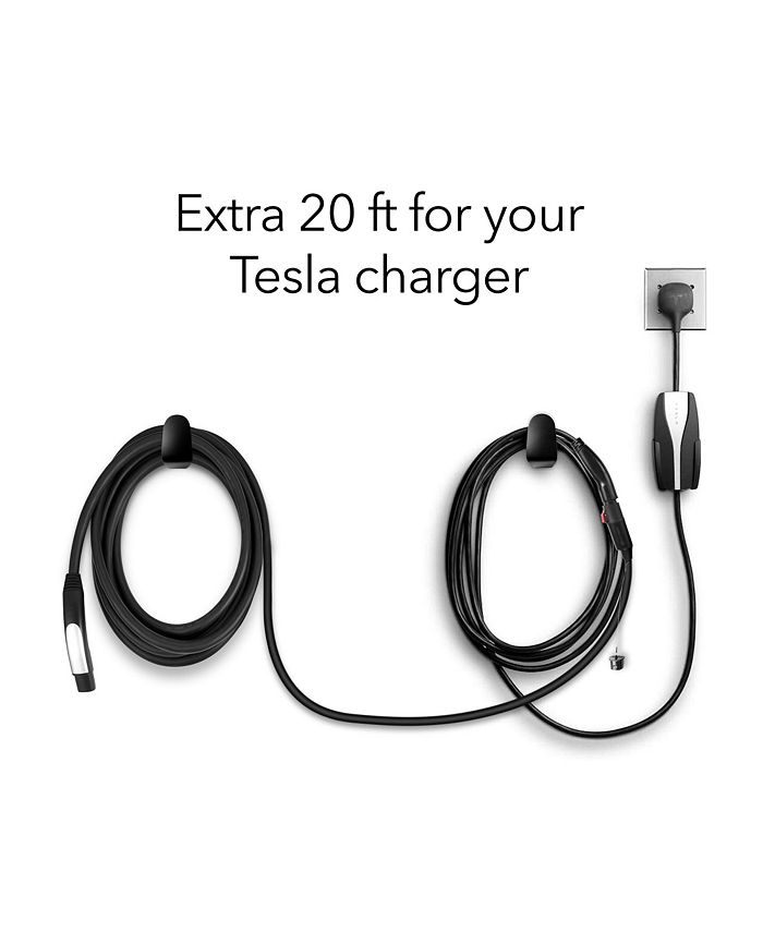 Lectron EV Charger Extension Cable - Compatible with Tesla - Add an ...
