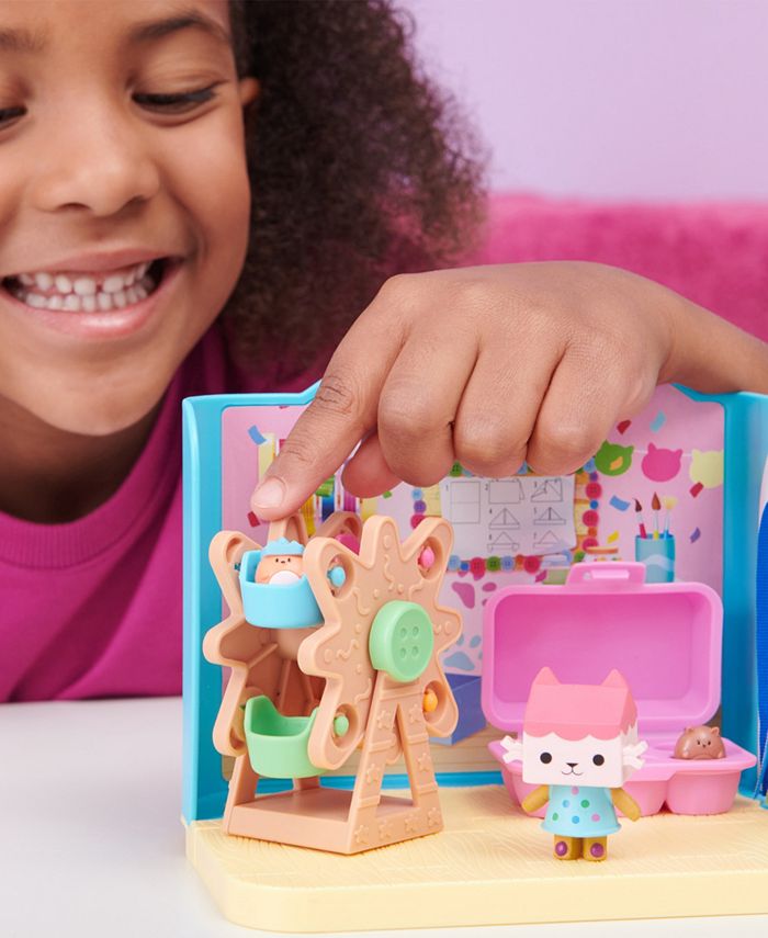 Gabby's Dollhouse Baby Box Cat Craft-A-Riffic Room with Figure ...