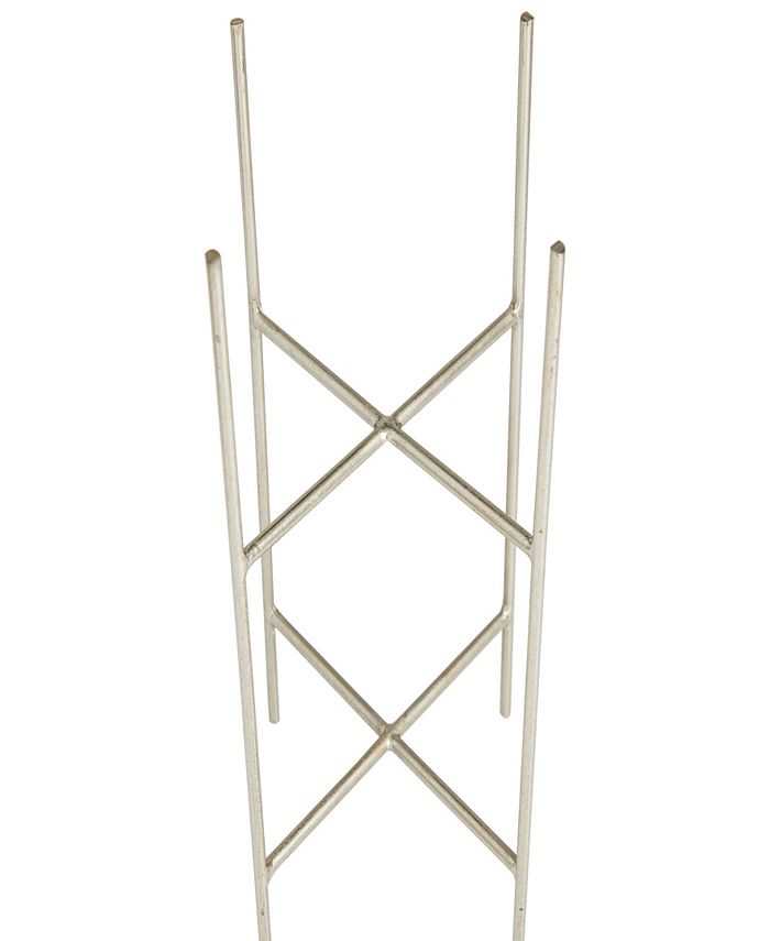 Rosemary Lane Metal Planter with Removable Stand Set of 2 - Macy's