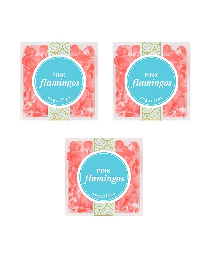 Sugarfina Pink Flamingos - Small Cube Kit, 3 Piece - Macy's