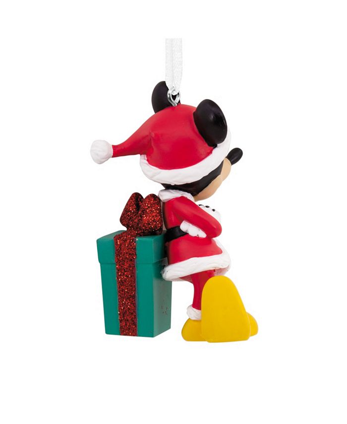 Hallmark Christmas Ornament Disney Mickey Mouse and Present - Macy's