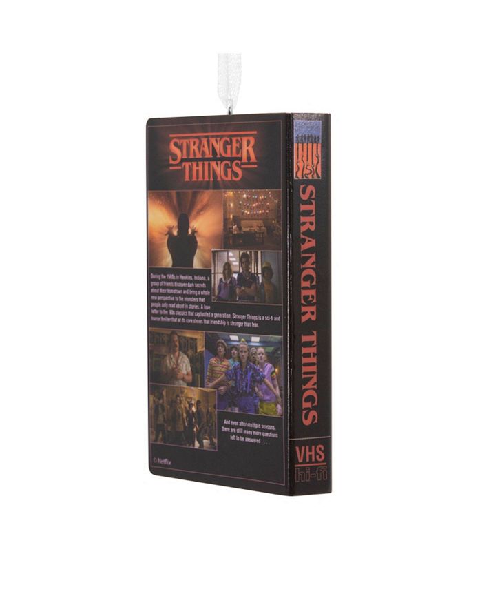 Hallmark Netflix Stranger Things Retro Video Cassette Case Ornament ...