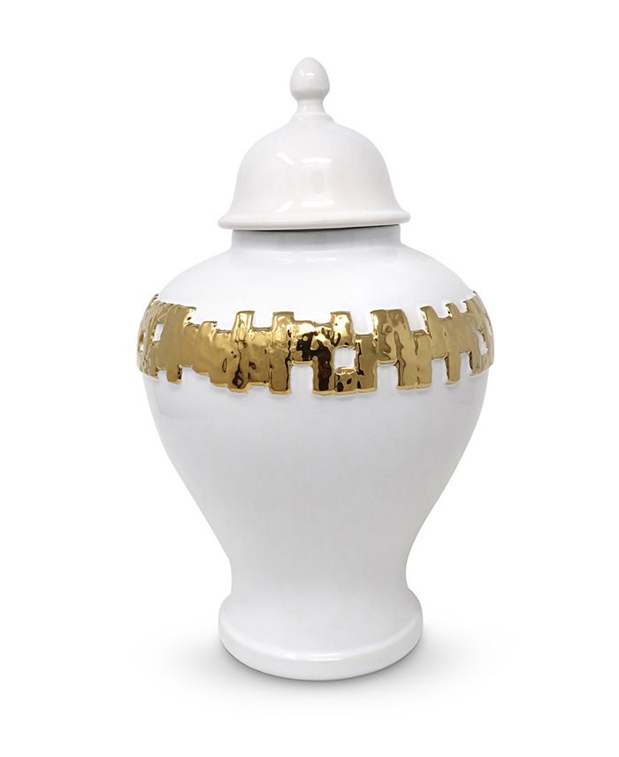 Vivience Ginger Jar with lid - Macy's