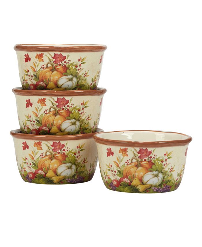 Certified International Harvest Blessings 16 Piece Dinnerware Set ...