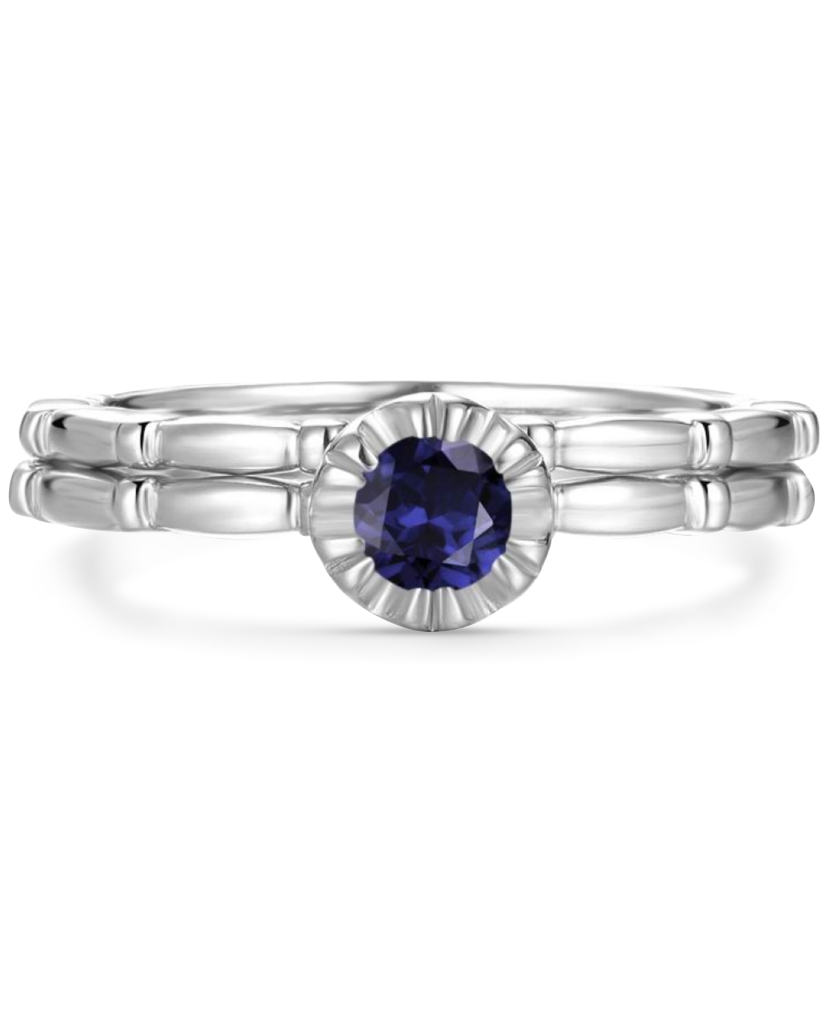 Click here for 2-Pc. Set Sapphire Bridal Set (1/3 ct. t.w.) in 14... prices