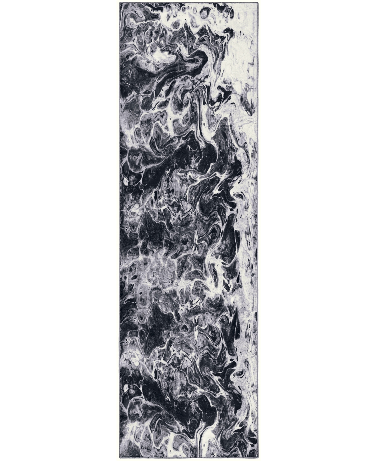 Click here for Dalyn Kikiamo KK14 23 x 76 Runner Area Rug - Black... prices