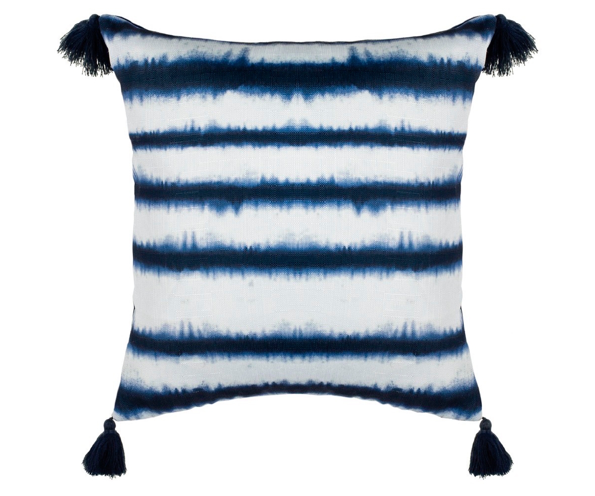 Click here for Safavieh Cassia 16 x 16 Pillow - Navy/white prices