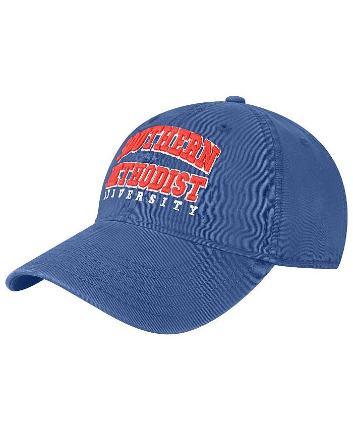 Legacy Athletic Men's Royal SMU Mustangs The Noble Arch Adjustable Hat ...