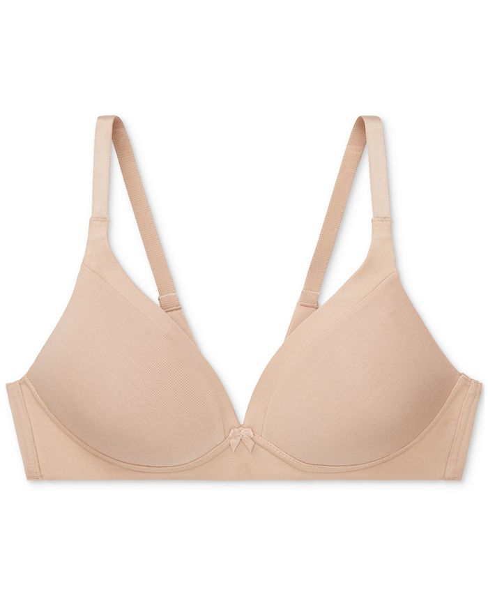 Warner's Warners® Invisible Bliss® Cotton Comfort Wireless Lift T-shirt ...