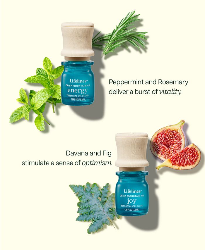 Lifelines Essential Oil Blends - Crisp Mountain Air, 4 Pack - Macy's