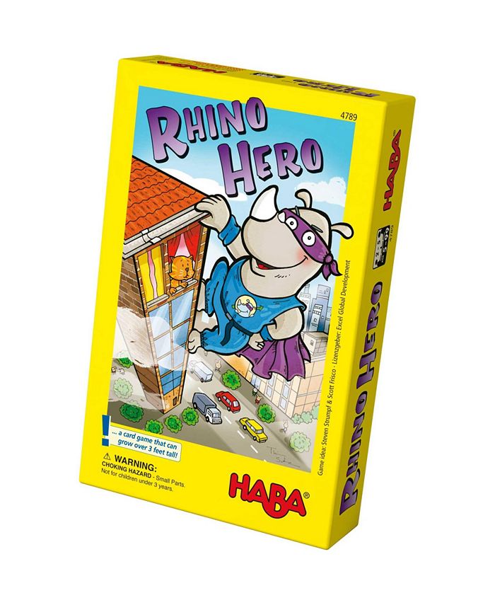 Haba Rhino Hero Original Stacking Card Game - Macy's