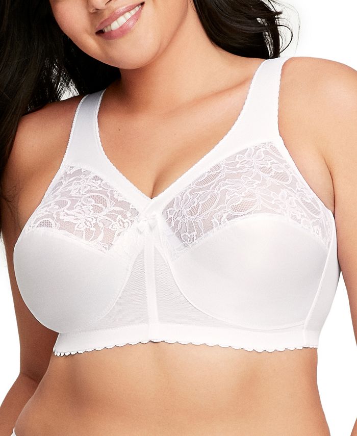 Glamorise Womens Full Figure Plus Size Magiclift Original Wirefree