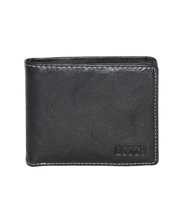 ROOTS Men's Men Slim Wallet with Flip Up Passcase - Macy's