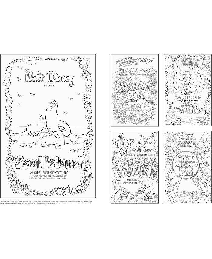 Barnes & Noble Art of Coloring- Disney 100 Years of Wonder- 100 Images ...