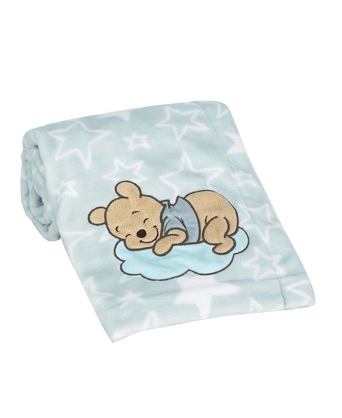 Bedtime Originals Disney Baby Starlight Pooh Blue/White Soft Fleece ...