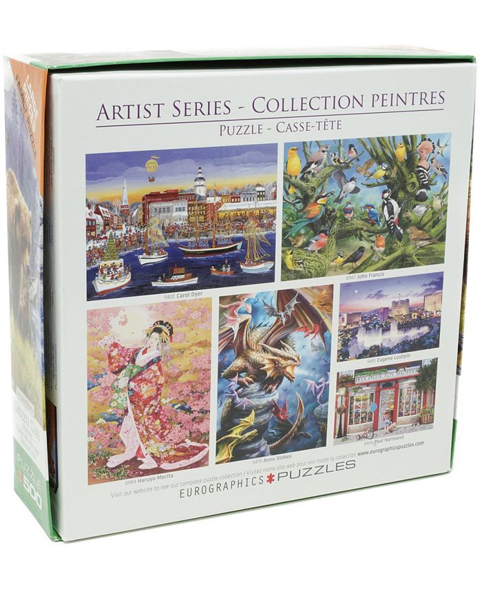 University Games Eurographics Incorporated Jan Patrik Grizzly Cubs Large Pieces Family Puzzle ...