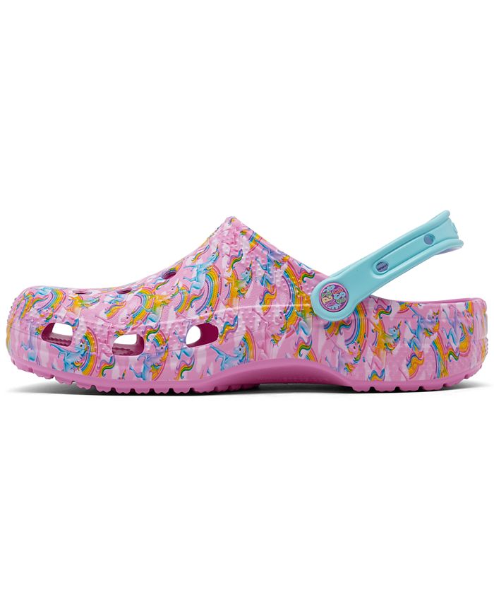 Crocs Women's Lisa Frank Classic Clogs from Finish Line - Macy's