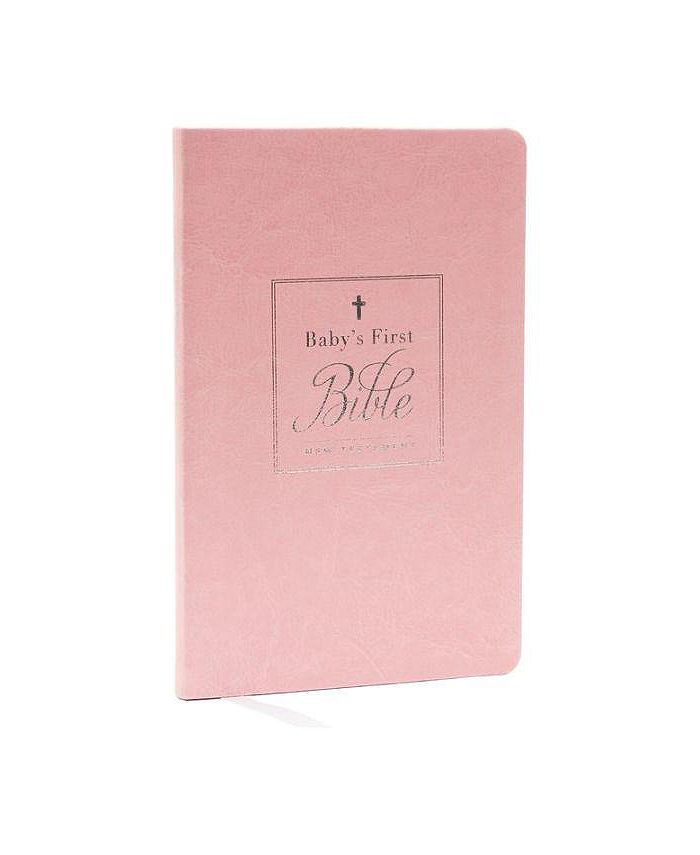 Barnes & Noble KJV, Baby's First New Testament, Leathersoft, Pink, Red ...