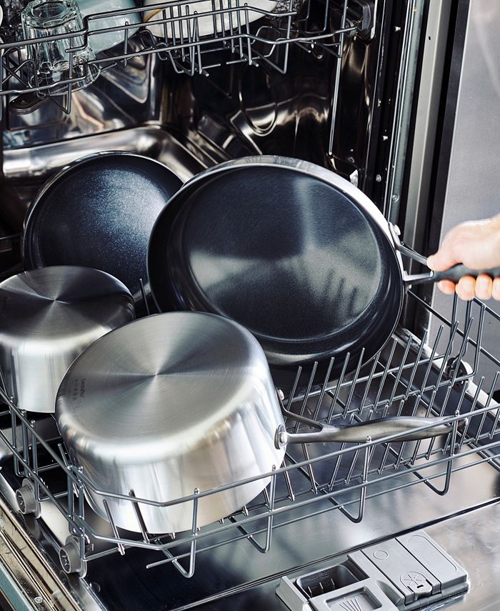 GreenPan Venice Pro Noir Tri-Ply Stainless Steel 12" Covered Fry Pan ...