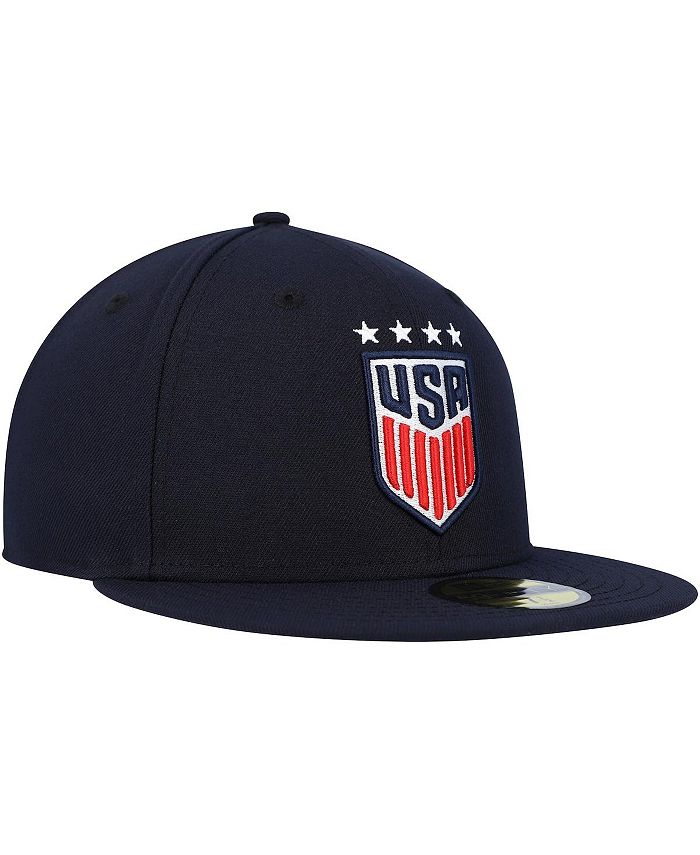 New Era Men's Navy USWNT Team Basic 59FIFTY Fitted Hat - Macy's