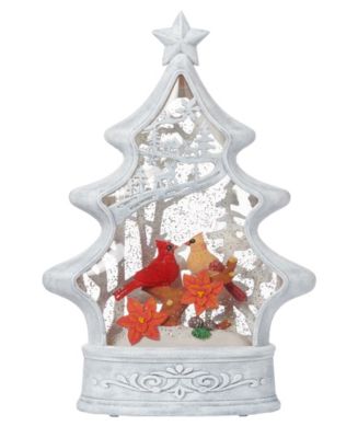 11.75" H Light Emitting Diode (LED) Swirl Tree - Macy's