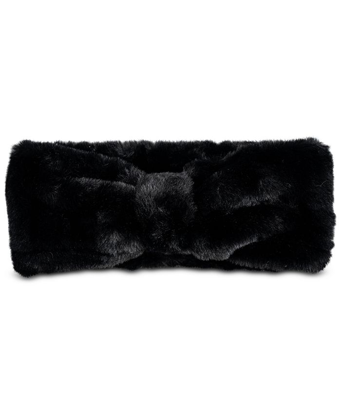 I.N.C. International Concepts Women's Faux-Fur Head Wrap, Created for ...