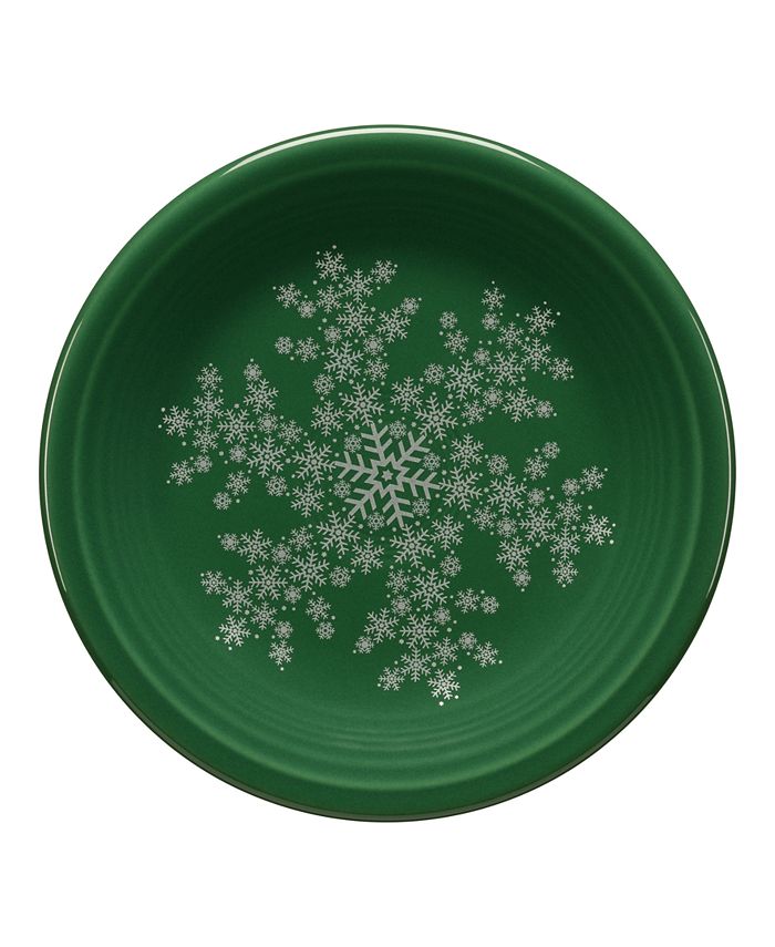 Fiesta Jade Snowflake Salad Plate - Macy's