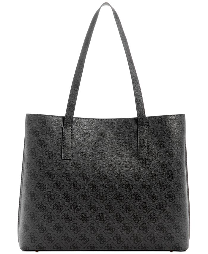 GUESS Meridian Large Monogram Girlfriend Tote - Macy's