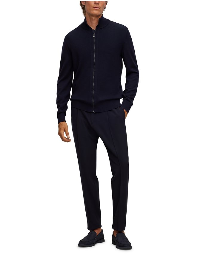 Hugo Boss Men's Zip-Up Cardigan - Macy's